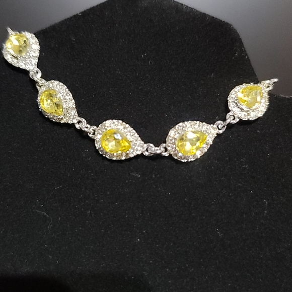 Charter Club | Jewelry | Nwt Jonquil Stone Crystal Bolo Bracelet | Poshmark